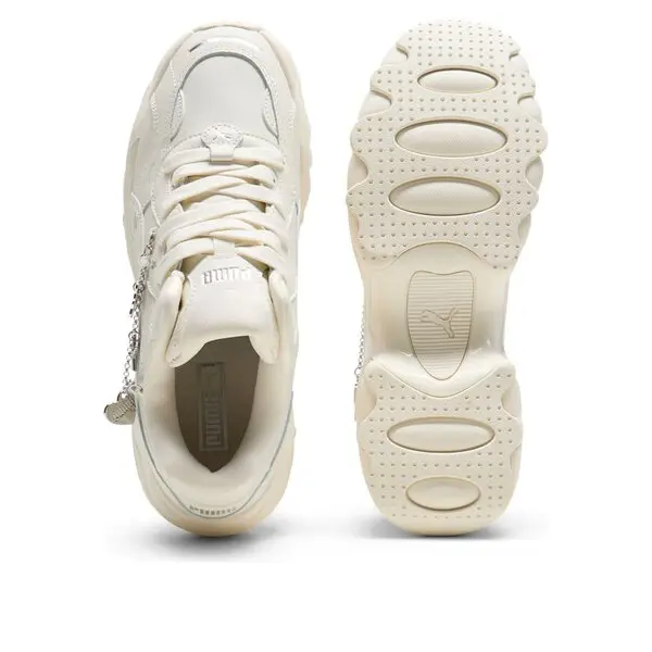 PUMA Pulsar Wedge Chain Sneakers - White