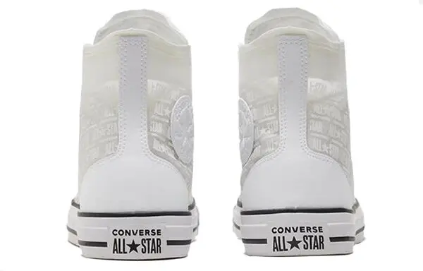 CONVERSE Chuck Taylor All Star High Top Sneakers - White/black