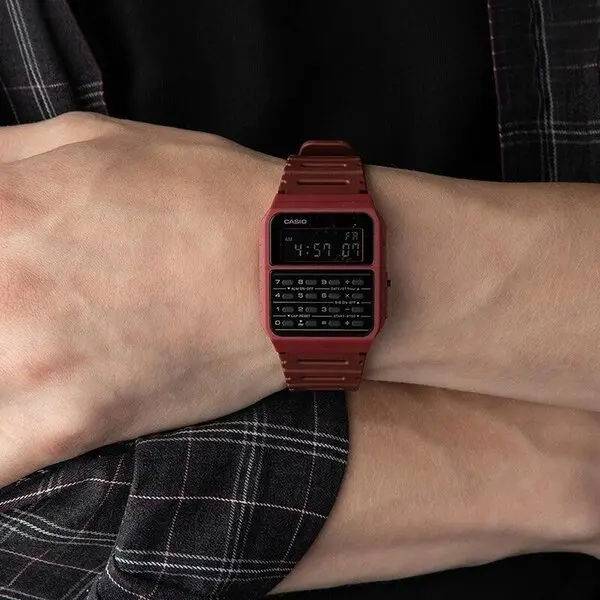 Casio Quartz Digital Watch With Calculator Function