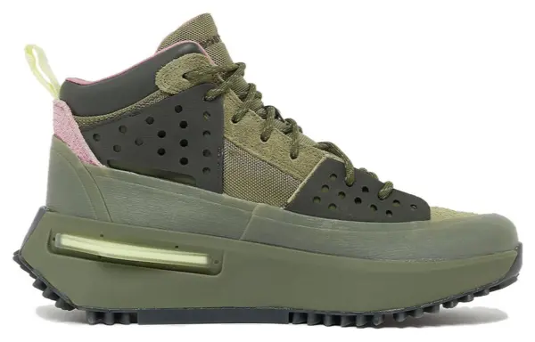 Adidas Pharrell Hu Nmd S1 Ryat "focus Olive" Sneakers