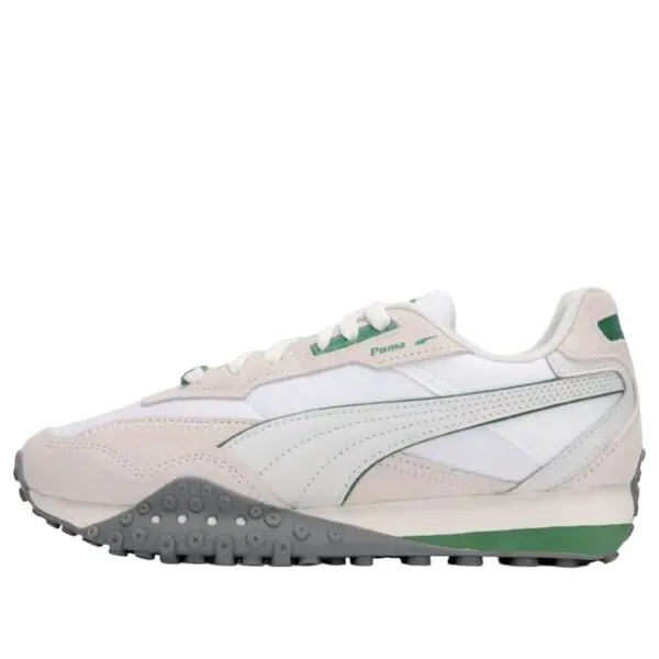 PUMA Blktop Rider Nylon Lt Sneakers - White/beige/green