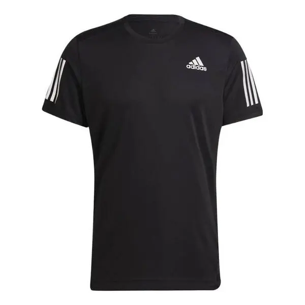 Adidas Solid Color Breathable Round Neck Short Sleeve Pullover T-shirt - Default Color