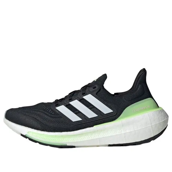 Adidas Ultraboost Light Sneakers - Black/green/white