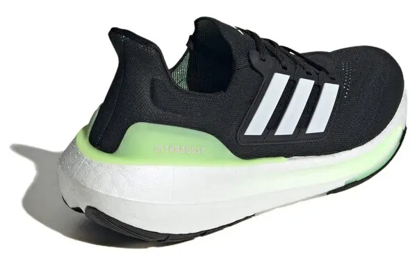 Adidas Ultraboost Light Sneakers - Black/green/white