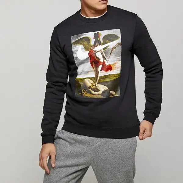 Nike Retro Pattern Round Neck