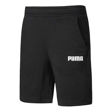 PUMA Solid Casual Shorts - Black