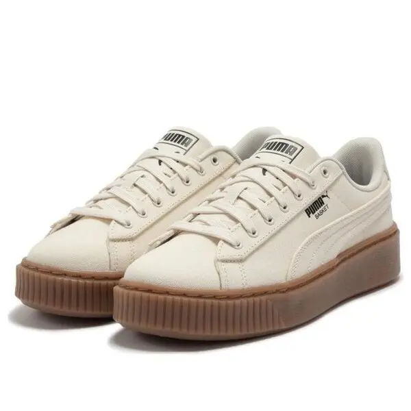 PUMA Basket Platform Canvas Sneakers