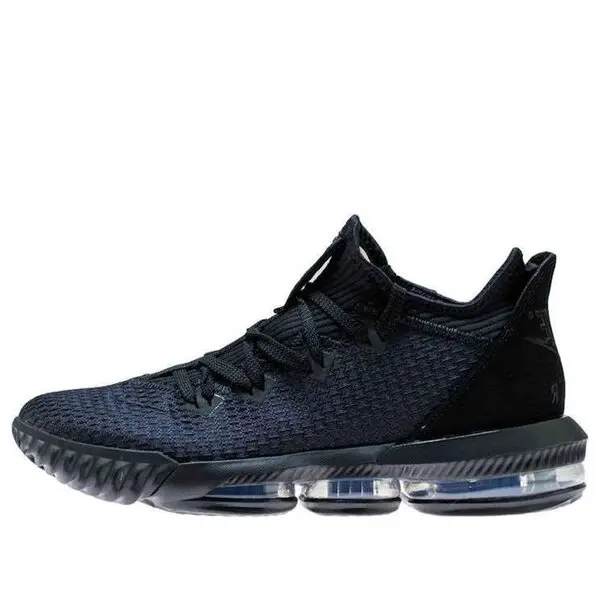 Nike Lebron 16 Low "triple " Athletic Sneakers - Black