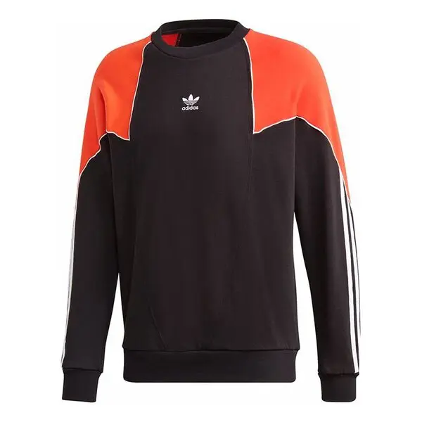 Adidas Originals Colorblocked Crewneck Pullover - Black