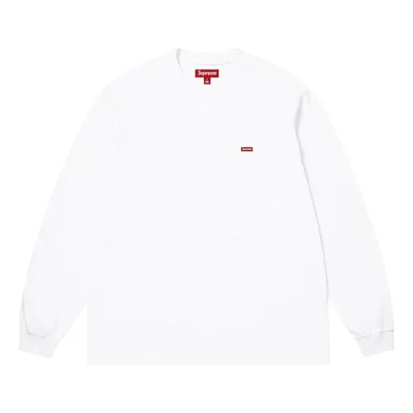 Supreme Ss26 Small Box L/s T-shirt - White