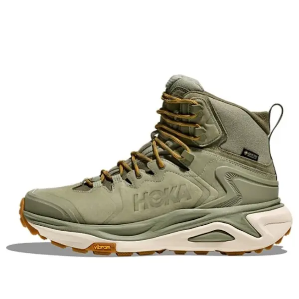 Hoka One One Kaha 3 Gtx Hi Hiking Boots - Light Green