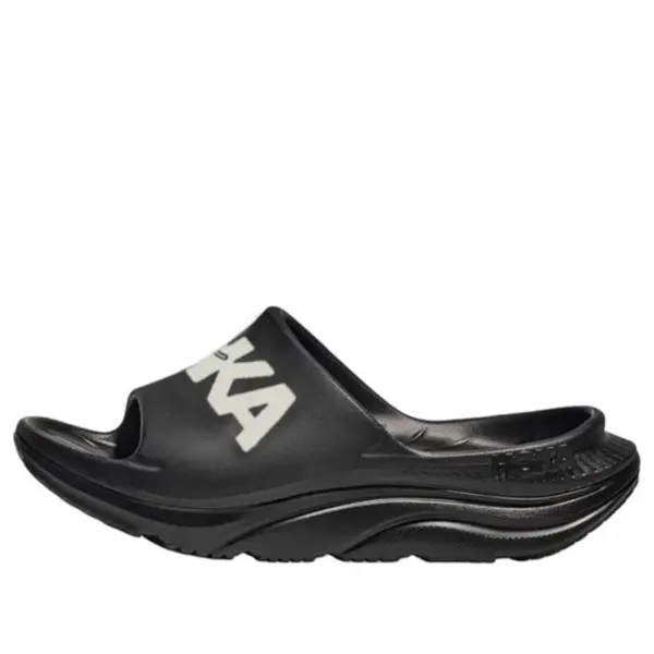 Hoka One One Ora Athletic Slides - Black/white