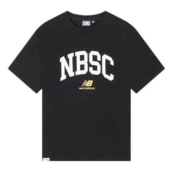 NEW BALANCE Graphic Logo T-shirt - Black/white