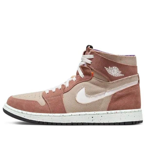JORDAN 1 High Zoom Comfort Sneakers - Brown/brown