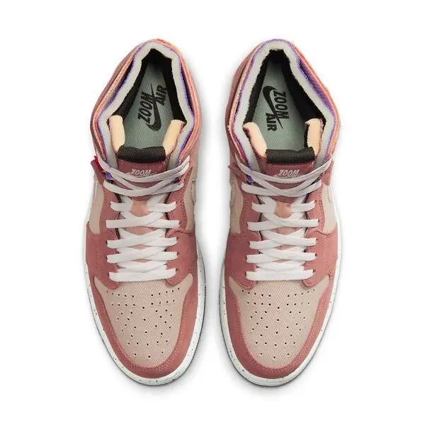 JORDAN 1 High Zoom Comfort Sneakers - Brown/brown
