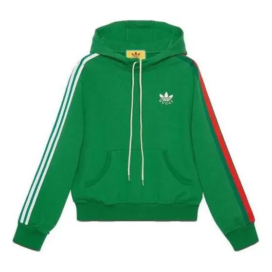 Gucci X Adidas Cotton Hoodie - Green