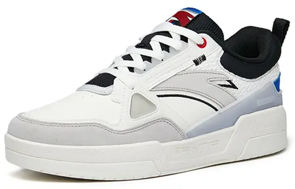 ANTA Skateboarding Series Sneakers - White/grey/blue