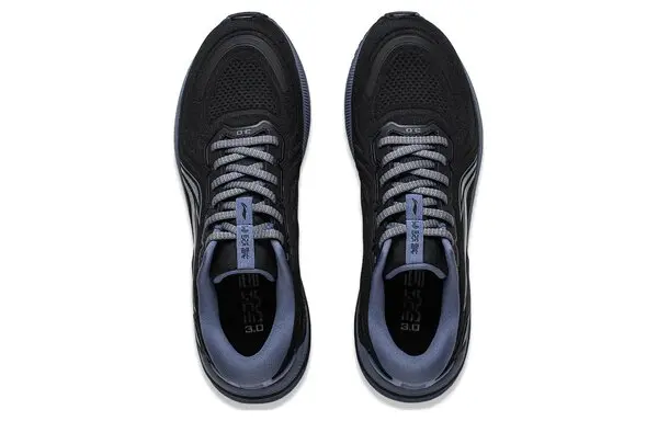 LI-NING Yueying 3 Athletic Sneakers - Black/blue
