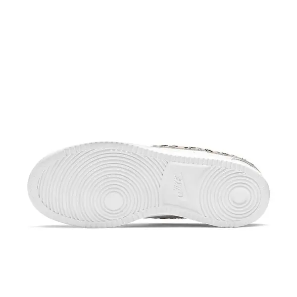 Nike Court Vision Low "leopard Swoosh White" Sneakers - White/leopard