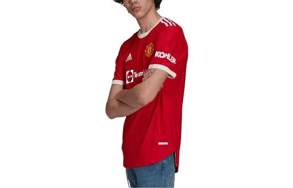 Adidas Manchester United Home Authentic Short Sleeve Jersey