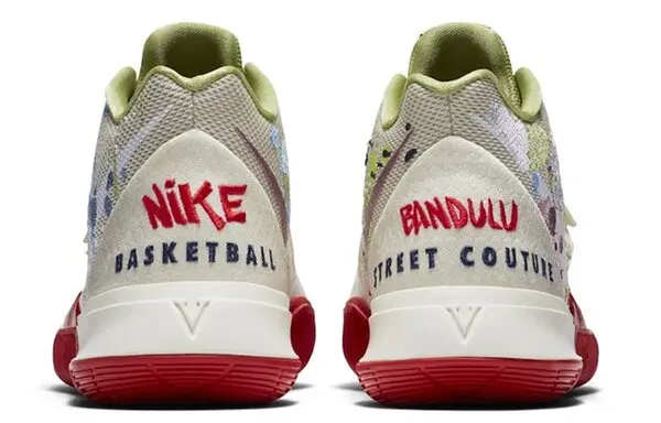 Nike Bandulu X Kyrie 5 Ep Embroidered Splatters - Cream