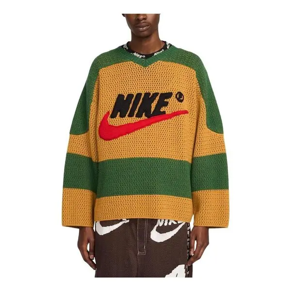 Nike X Cactus Plant Flea Market Crochet Hockey Sweater - Chutney