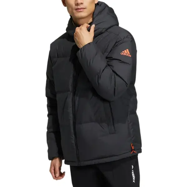 Adidas Down Jacket With Hood - Default Colorway