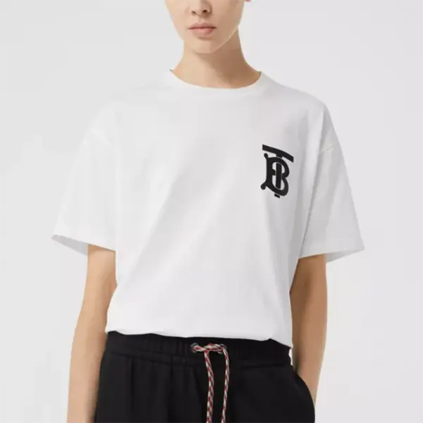 Burberry Monogram Motif Oversized T-shirt