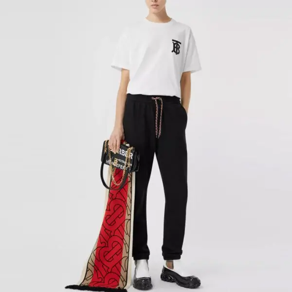 Burberry Monogram Motif Oversized T-shirt