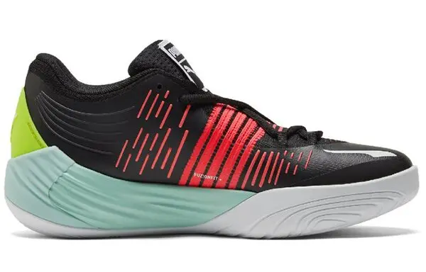 PUMA Fusion Nitro Low Top Athletic Sneakers - Black/red/white