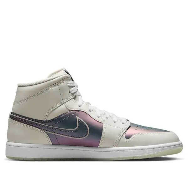 JORDAN 1 Mid Sneakers - Phantom/white