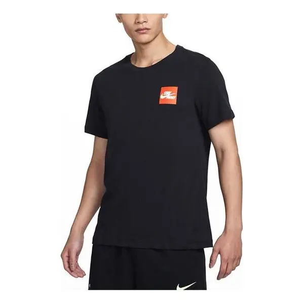 Nike Giannis Dri-fit Basketball T-shirt 'black - Black/multi-color