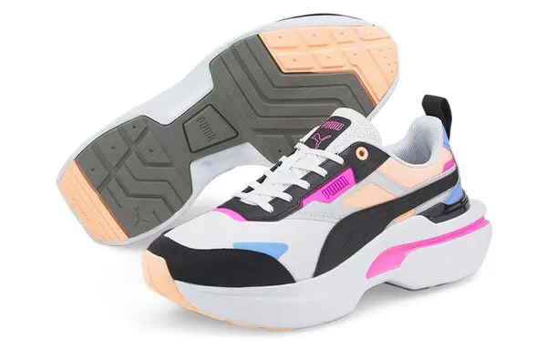 PUMA Kosmo Rider Bright Sneakers - White/grey Violet