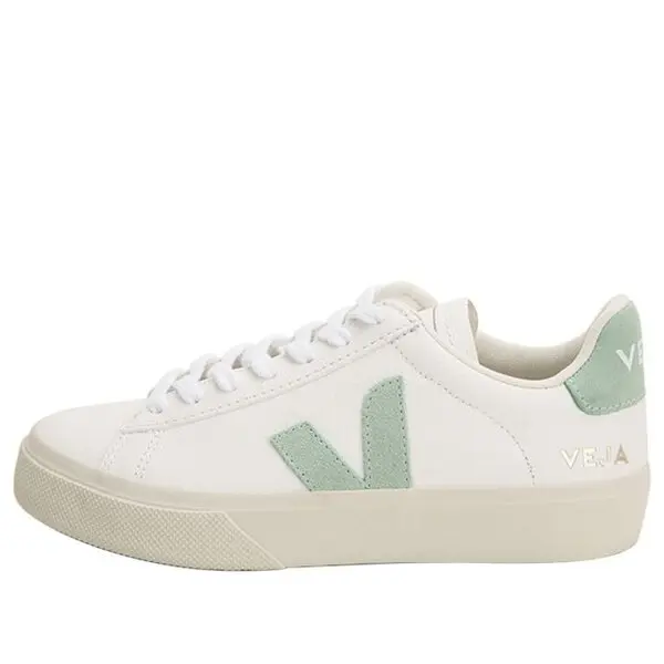 VEJA Campo Lace-up Sneakers - White/matcha