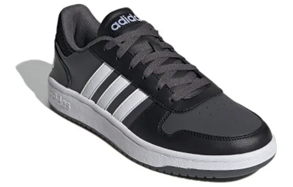 Adidas Hoops 2.0 Low Top Sneakers - Black/white