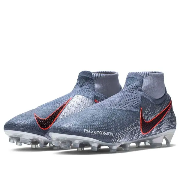 Nike Phantom Vision Elite Dynamic Fit Fg Football Boots - Blue/grey/silver