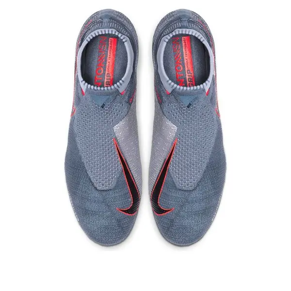 Nike Phantom Vision Elite Dynamic Fit Fg Football Boots - Blue/grey/silver