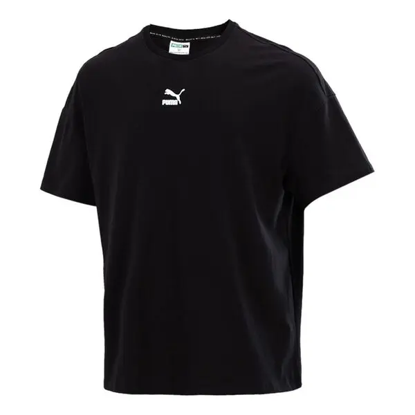 PUMA Sport Running Trainingwork Outfast Dringbreathable Fabric Round Neckshort Sleeve