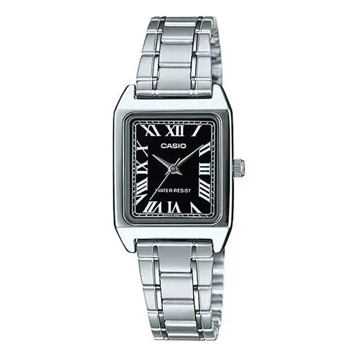 Casio Stainless Steel Band Quartz Analog Watch - Silver