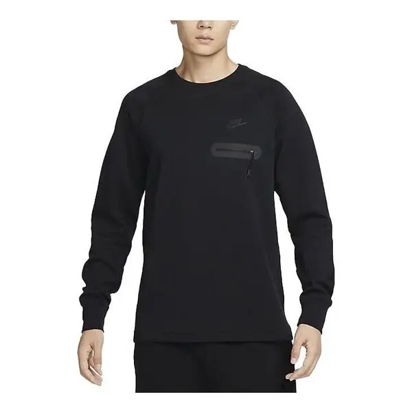 Nike Tech Fleece Lightweight Logo T-shirt - Black