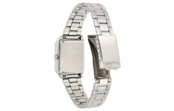 Casio Ladies Dress Quartz Analog Stainless Steel Watch