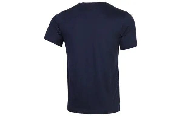 Nike Logo Round Neck Short Sleeve - Black