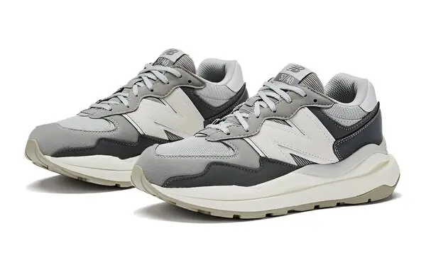 NEW BALANCE 57/40 'castlerock Moonbeam' Retro Low Top Sneakers