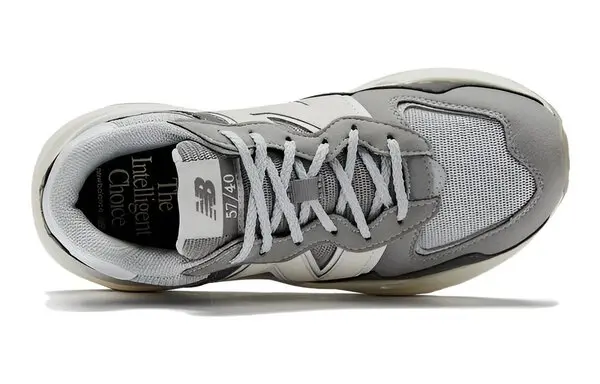 NEW BALANCE 57/40 'castlerock Moonbeam' Retro Low Top Sneakers