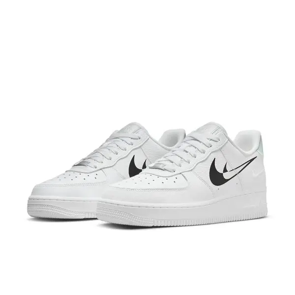 Nike Force 1 Low '07 "double Negative" Sneakers - White/black