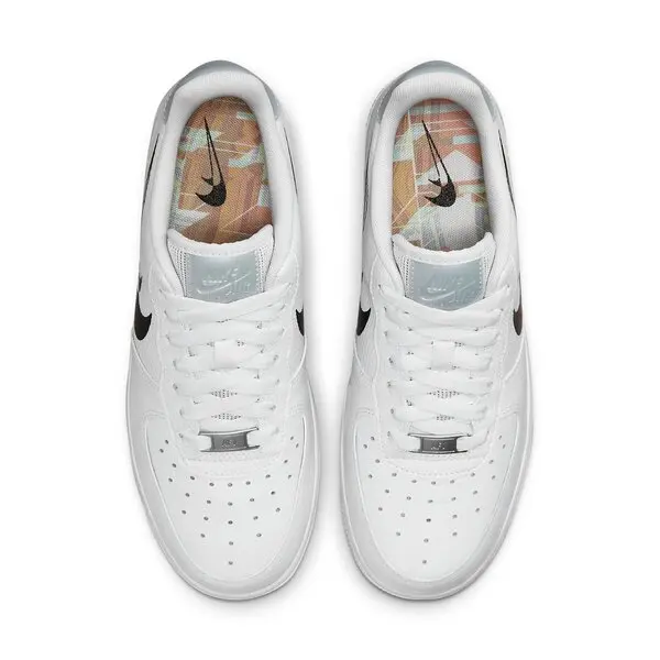 Nike Force 1 Low '07 "double Negative" Sneakers - White/black