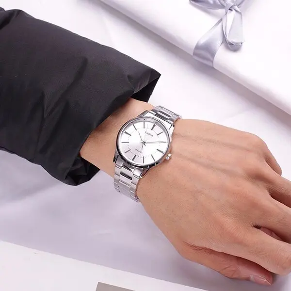Casio Stainless Steel Analog Watch