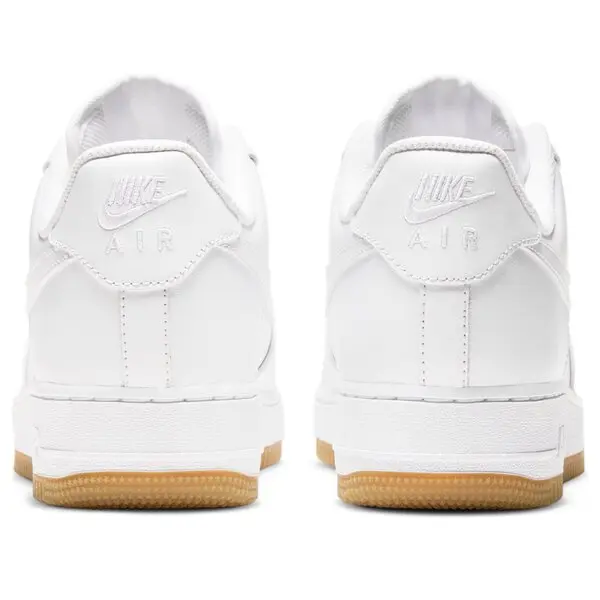 Nike Force 1 '07 Low Top Sneakers - White/brown
