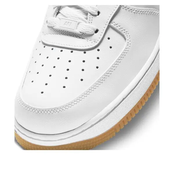 Nike Force 1 '07 Low Top Sneakers - White/brown