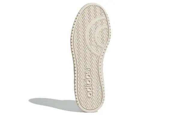 Adidas Hoops 2.0 Mid Sneakers - White/gold